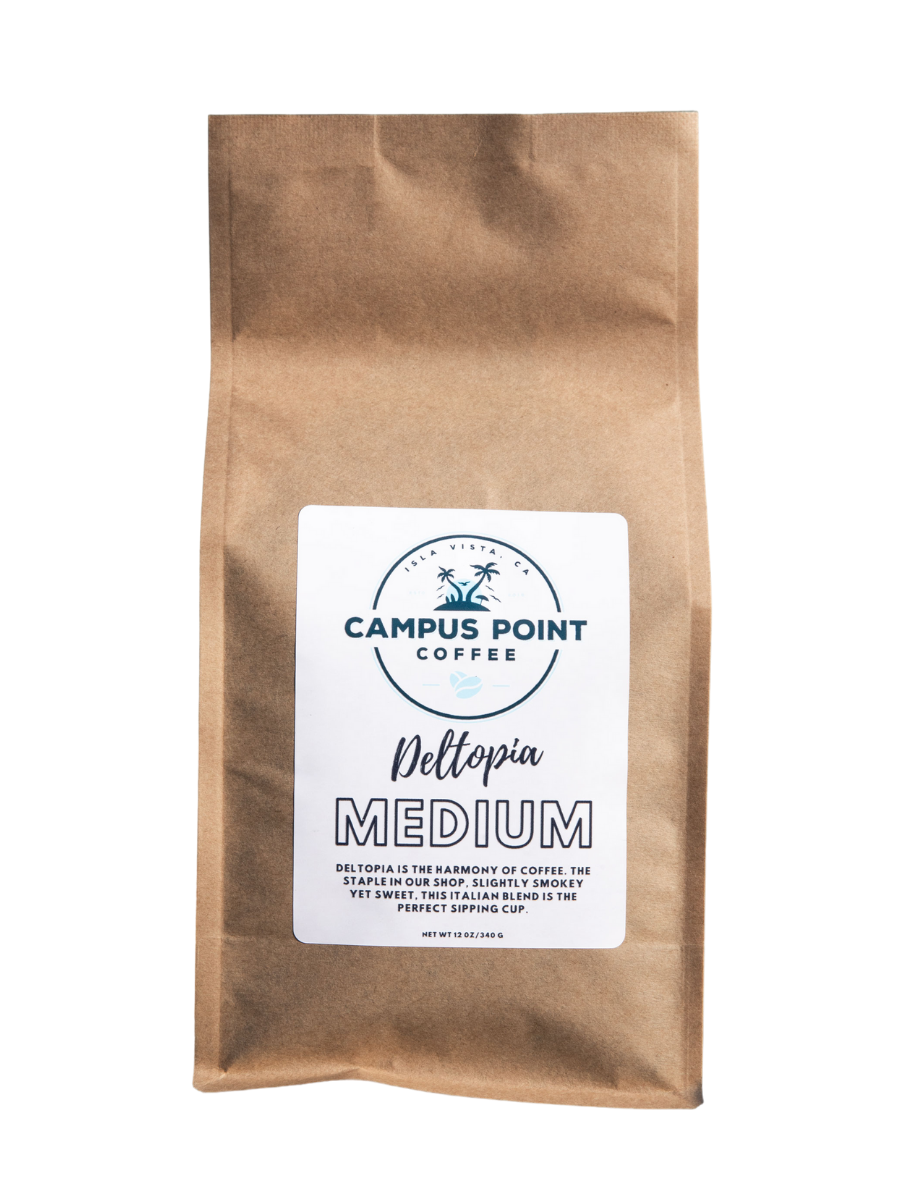 Deltopia Medium Roast – Campus Point Coffee
